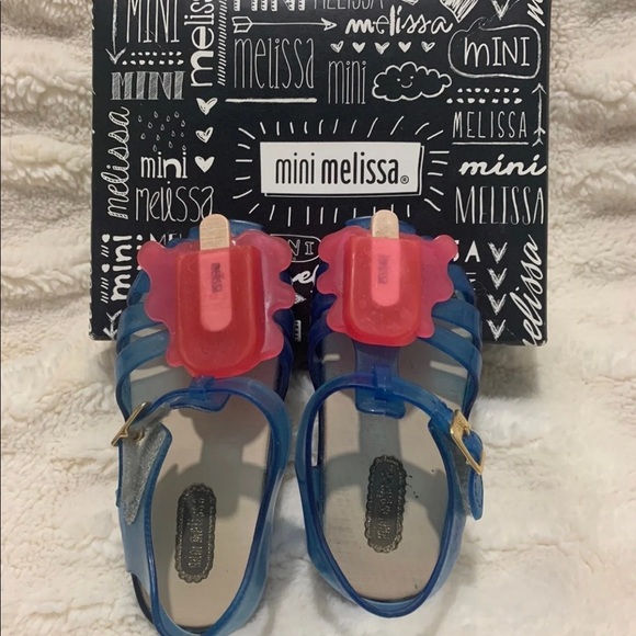 Shoes | Minni Melissa Sz7 Popsicle Shoes | Poshmark